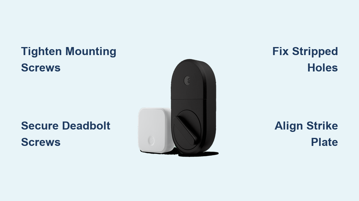 How to Tighten August Smart Lock – Quick Fix Guide