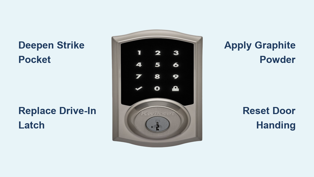 Kwikset Smart Lock Sticking? Fix It Fast