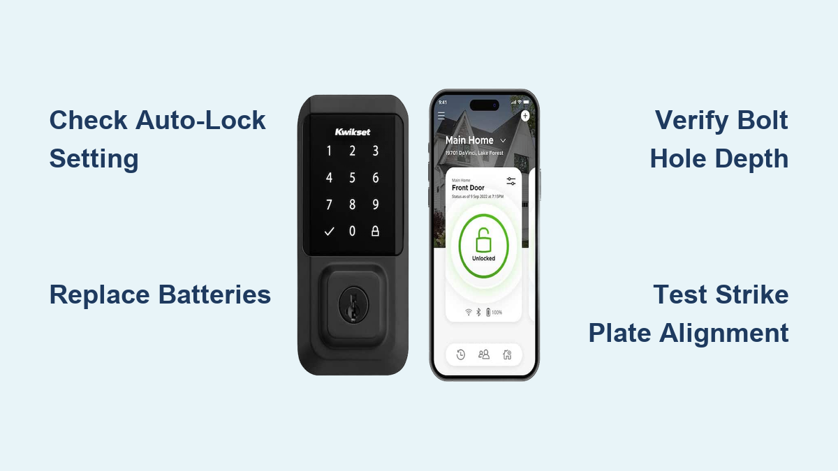 Kwikset Smart Lock Auto-Lock Not Working? Fix It Fast