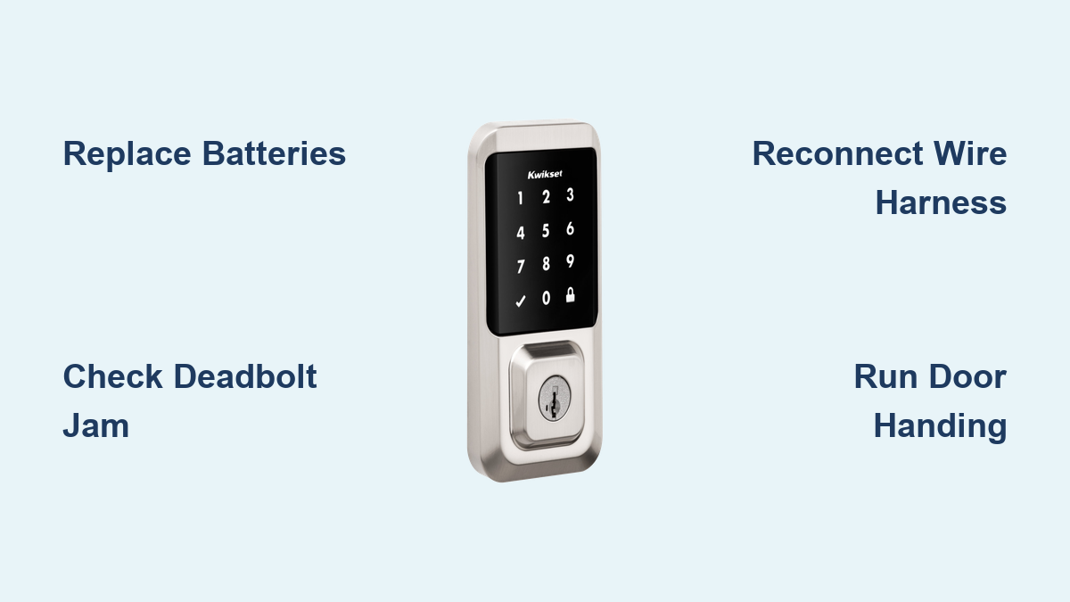 Kwikset Smart Lock Beeping After Unlock? Fix It Fast