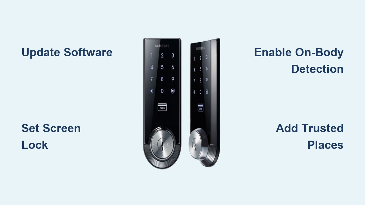 How to Set Up Samsung Smart Lock