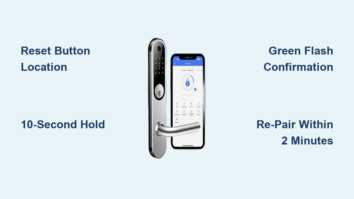 How to Reset TTLock Smart Lock