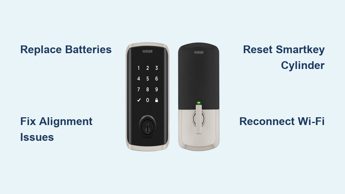 How to Fix Weiser Smart Lock Not Working