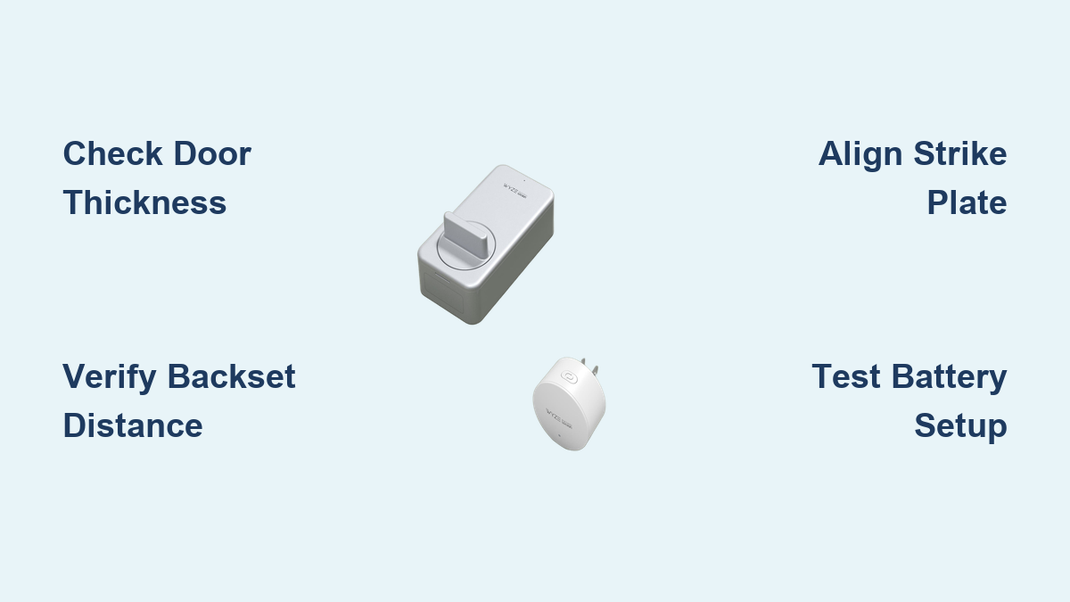 Wyze Smart Lock Installation Guide