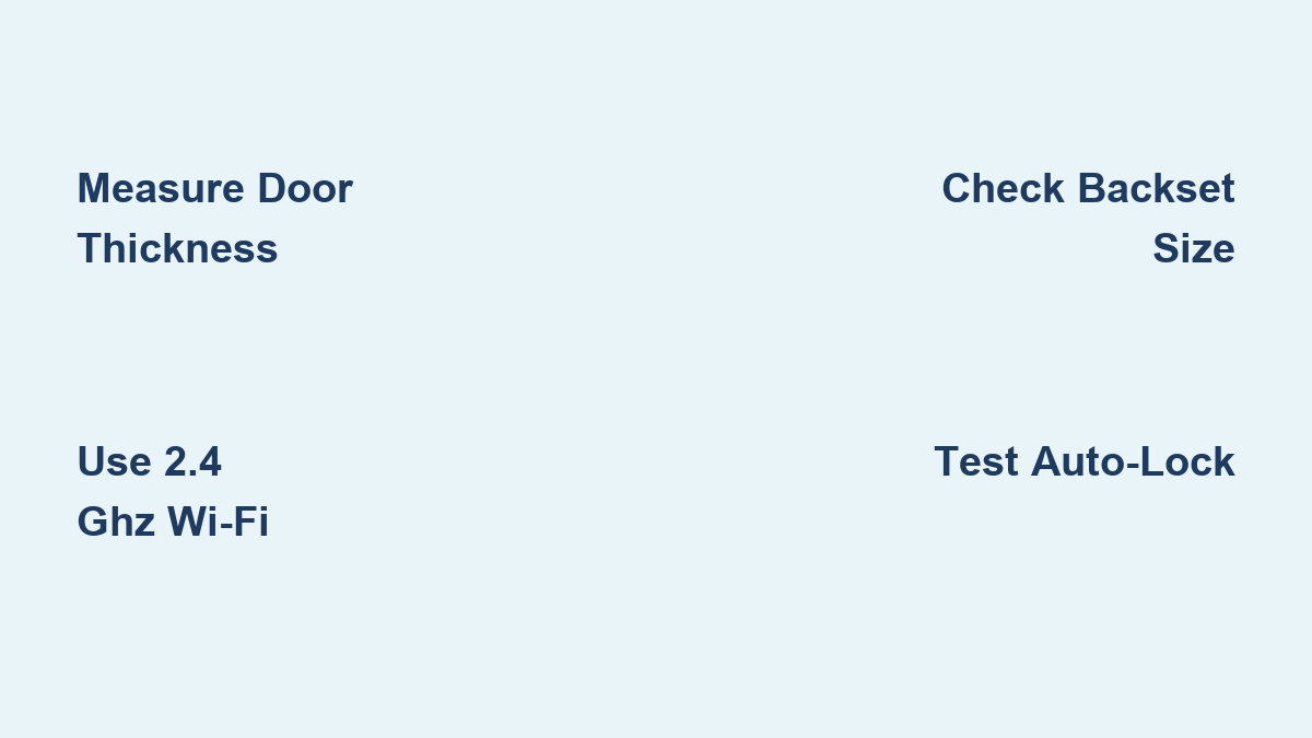 Yale Smart Lock Installation Guide