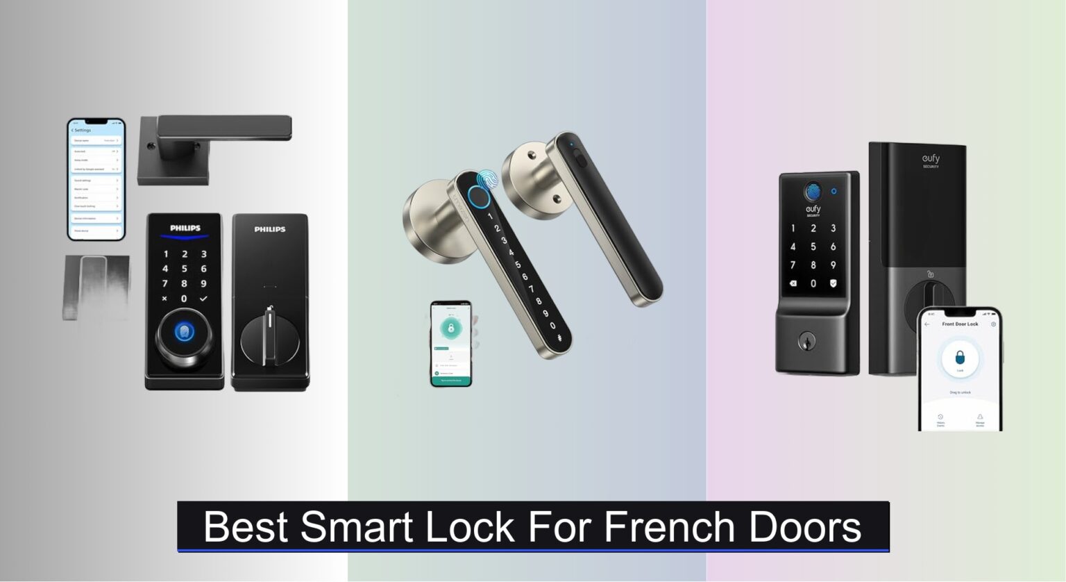 8 Best Smart Locks for French Doors 2025