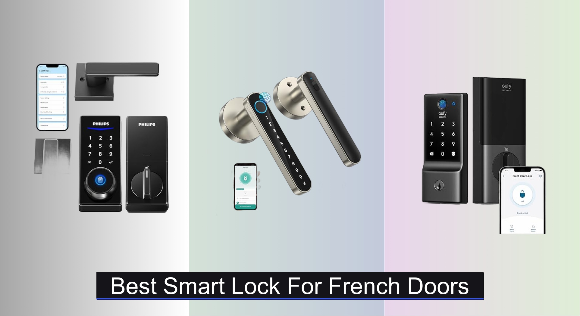 8 Best Smart Locks for French Doors 2025